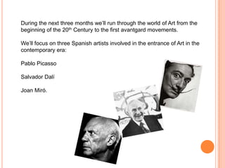 Famous 20th century artists presentation eng | PPT