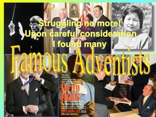 Famous Adventists | PPT