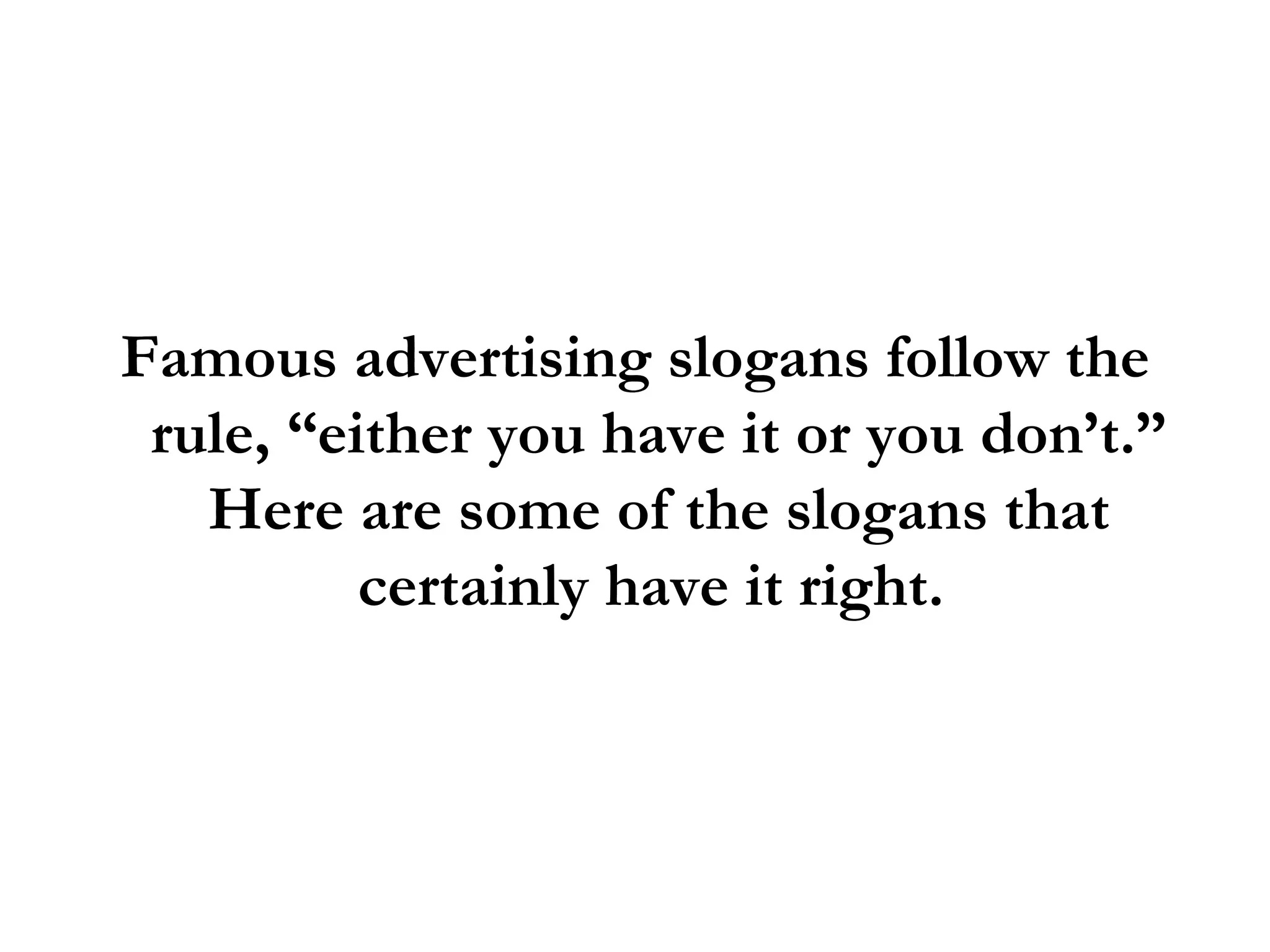 Famous Advertising Slogans: Why These 5 Advertising Slogans Work Like ...