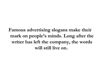 Famous Advertising Slogans: Why These 5 Advertising Slogans Work Like ...