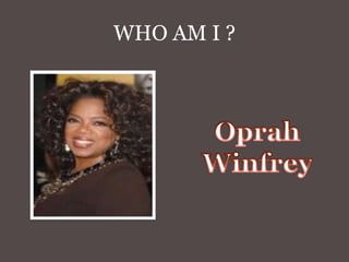 WHO AM I : FAMOUS AMERICANS PRESENTATION | PPTX