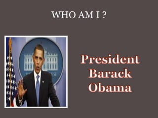 WHO AM I : FAMOUS AMERICANS PRESENTATION | PPTX