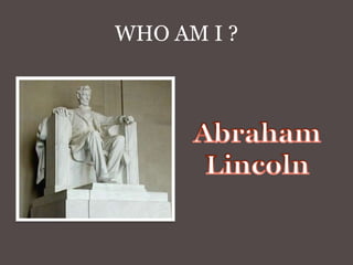 WHO AM I : FAMOUS AMERICANS PRESENTATION | PPTX