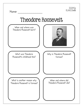 Famous americans graphic organizers | PDF