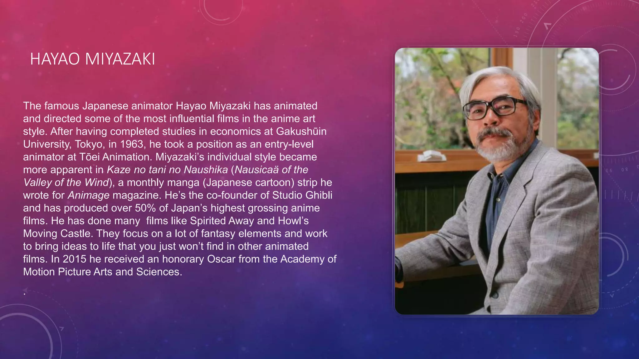Famous Animators Worldwide | PPT
