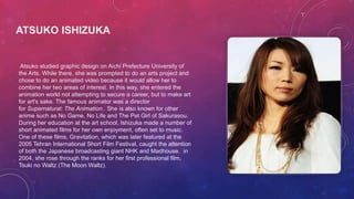 Famous Animators Worldwide | PPTX