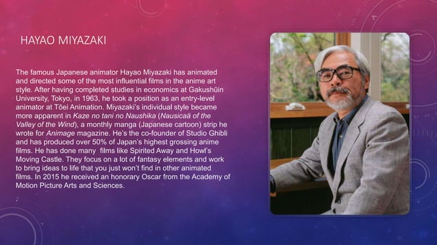 Famous Animators Worldwide | PPT