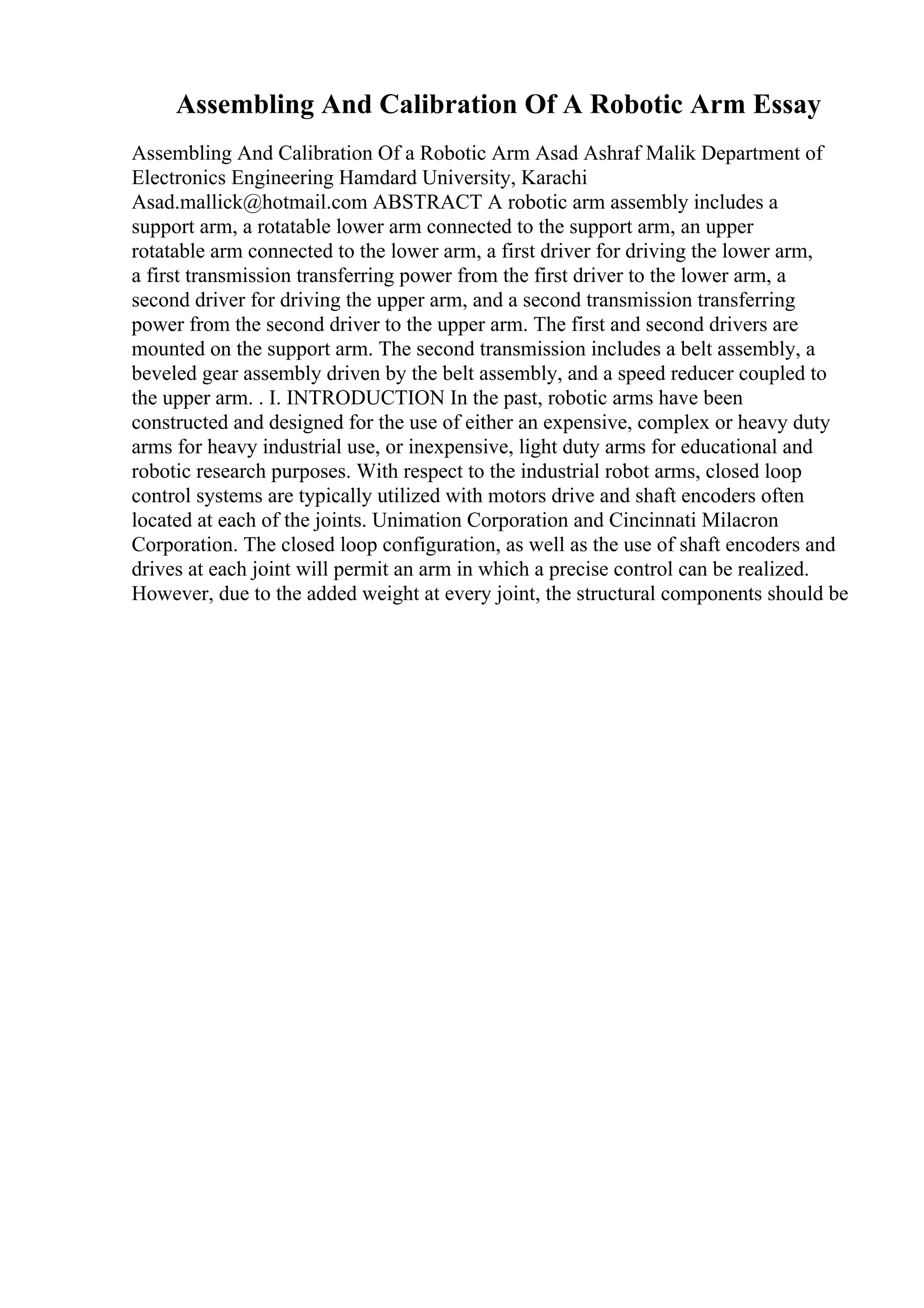 Famous Argumentative Essays | PDF