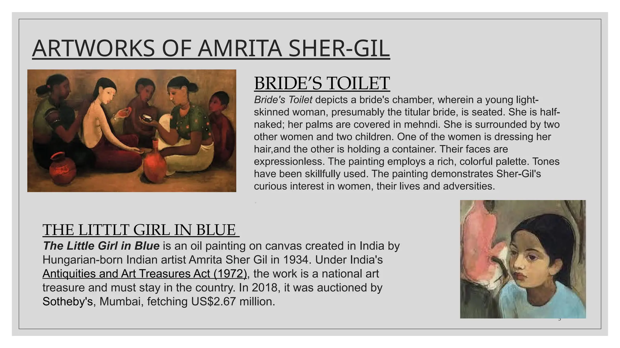 Famous artist of modern india and their artwork | PPTX