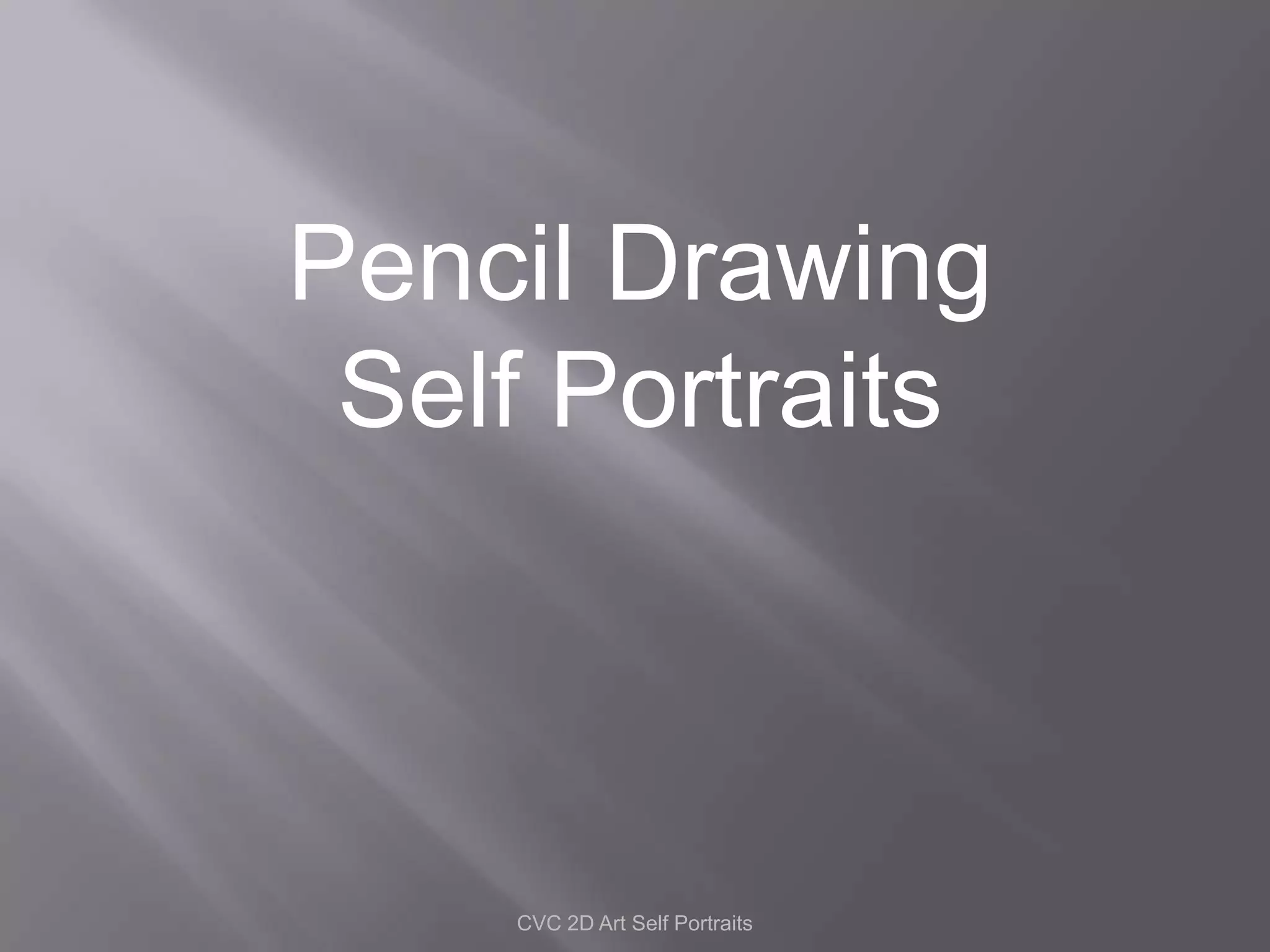 Famous artists self portraits | PPTX