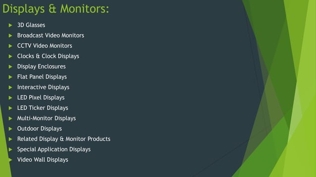 Famous audio visual equipment list | PPT