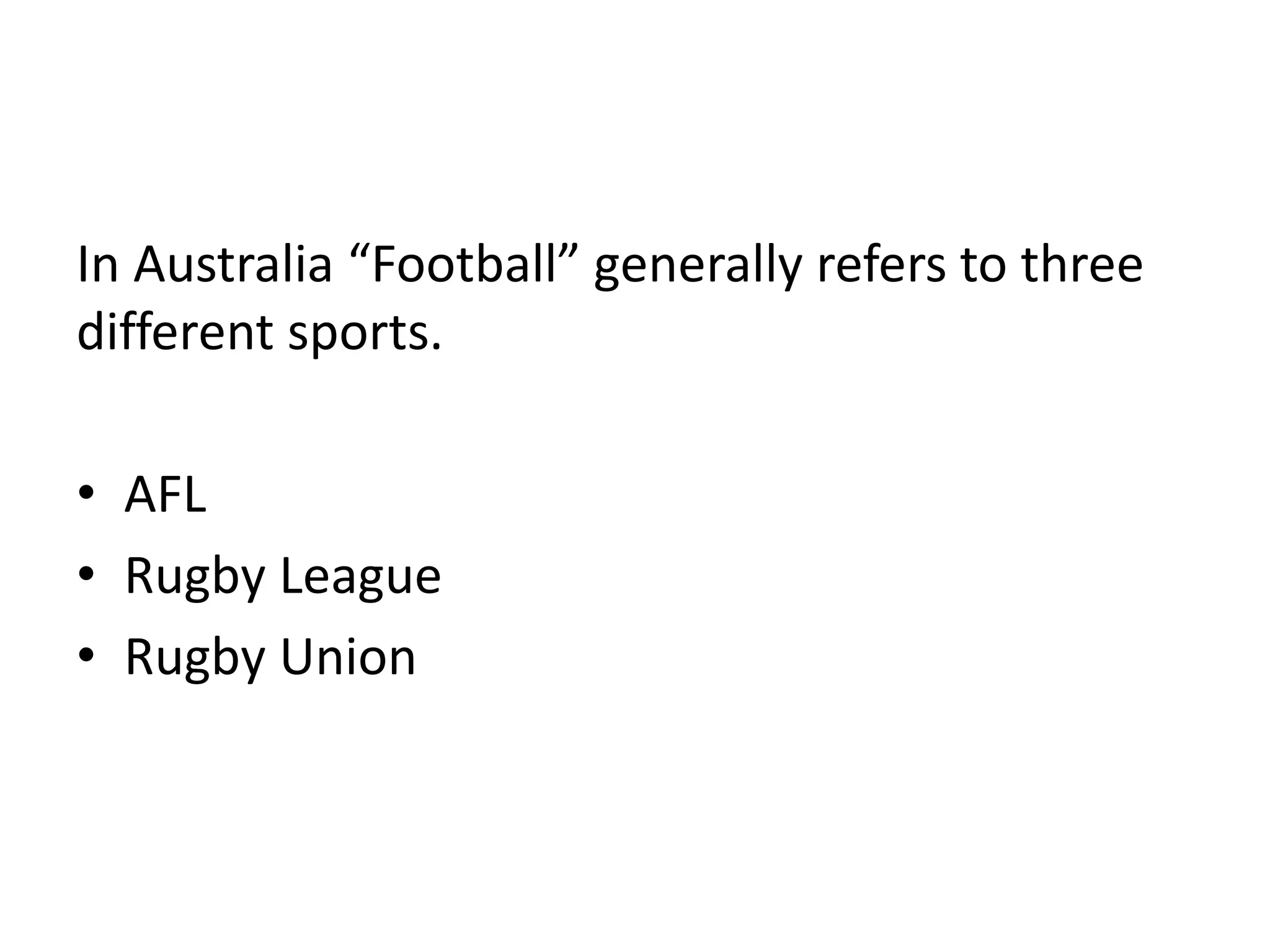 Famous Australian sports | PPTX