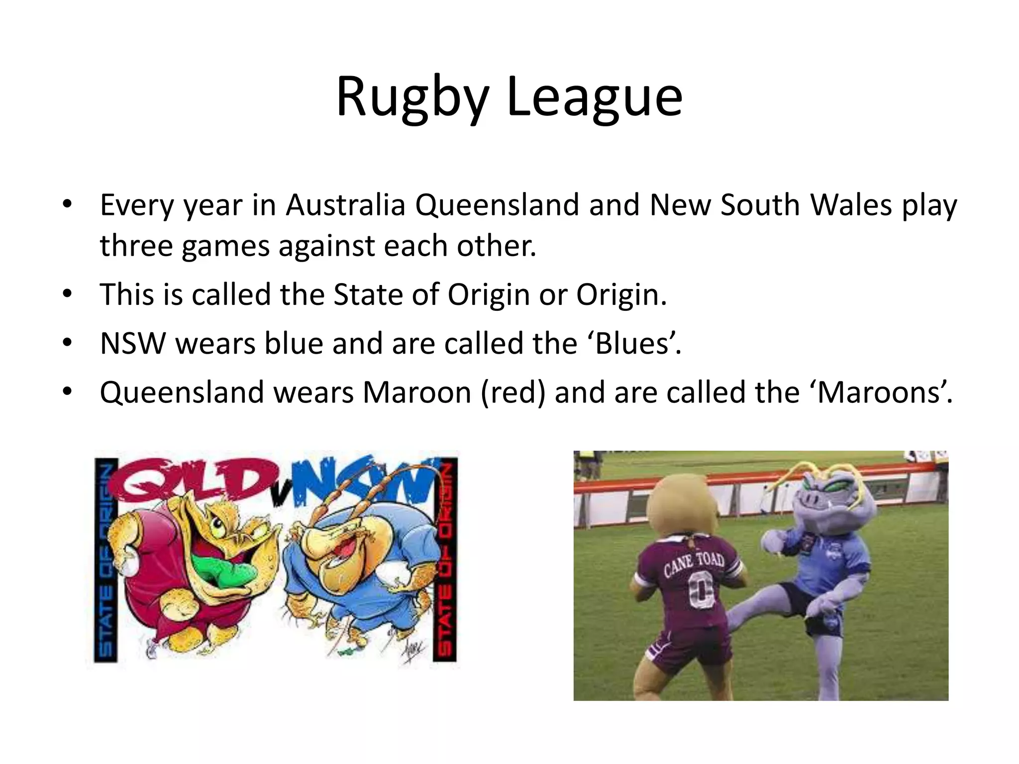 Famous Australian sports | PPTX