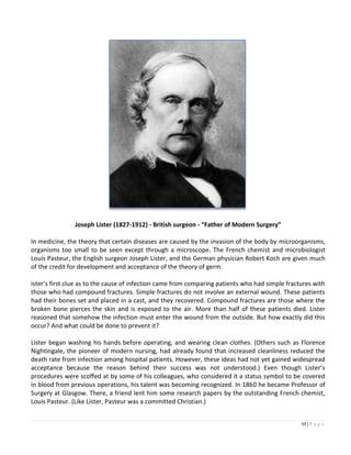 Famous biologist scientists (foreign) | DOCX