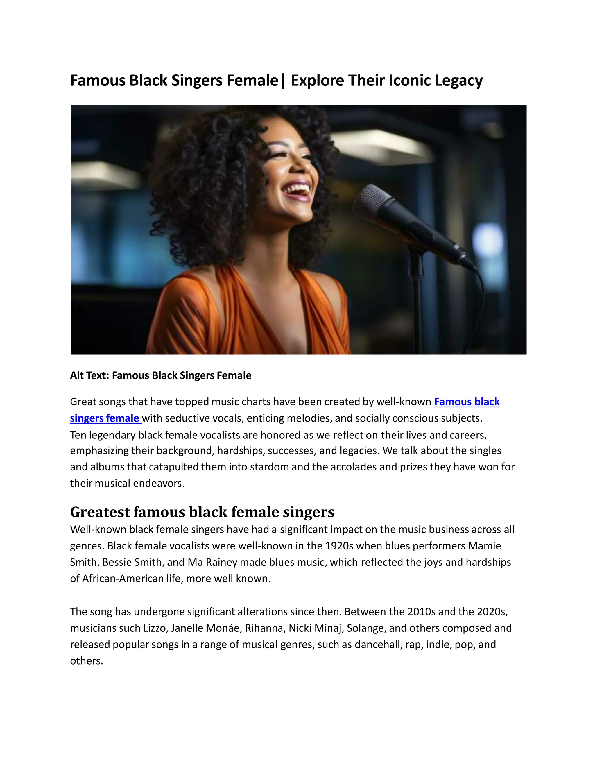 Iconic Black Female Singers Throughout History.pptx