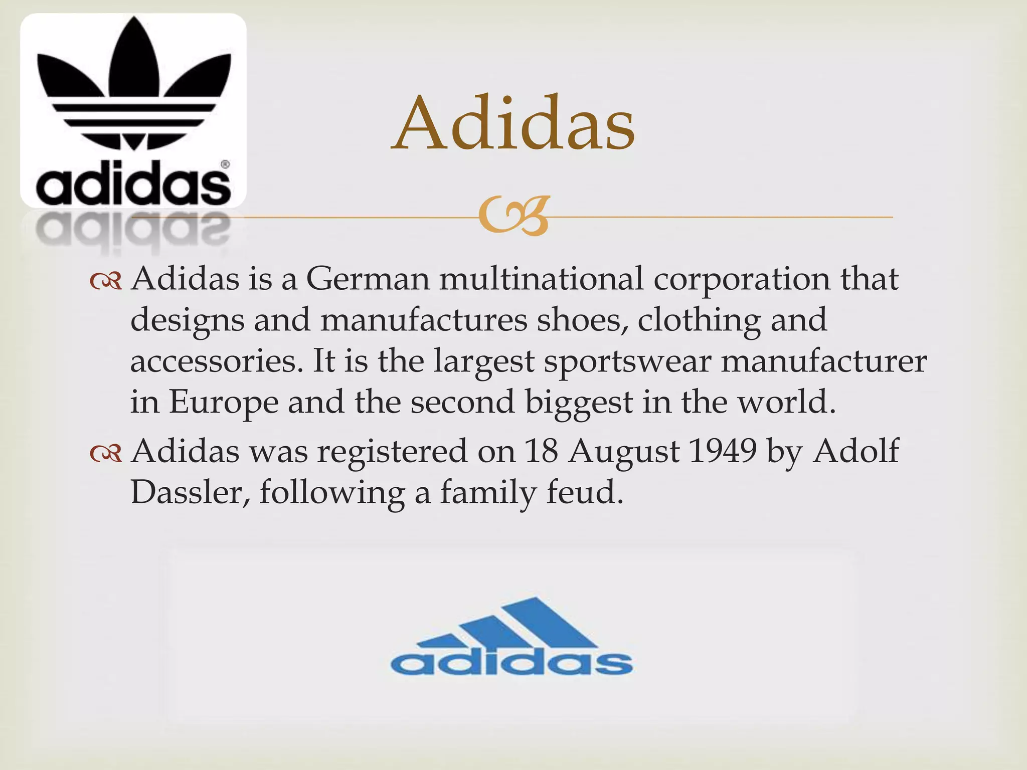 Famous brands and their brand identity | PPTX
