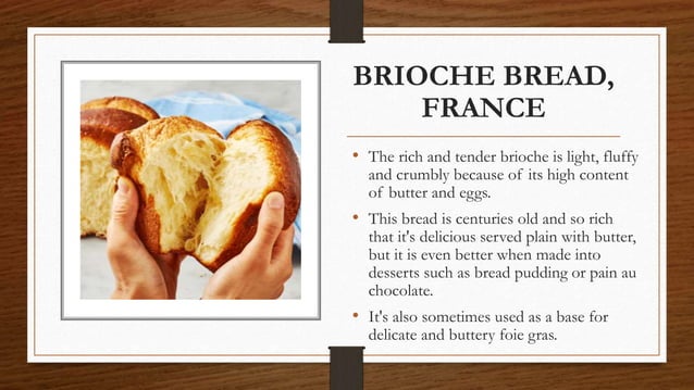 Famous breads around the world | PPTX