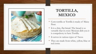 Famous breads around the world | PPTX