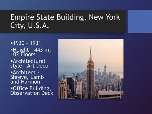 Famous buildings around the world - Shashwat Jain | PPT