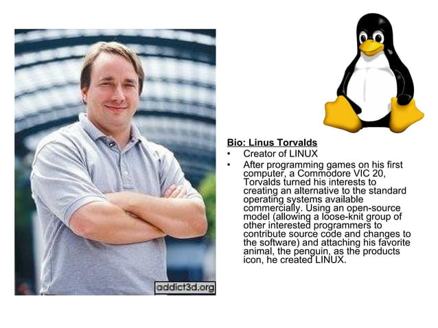 Famous Computer People | PPT | Computing | Technology & Computing