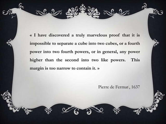 Famous conjectures | PPTX | Physics | Science