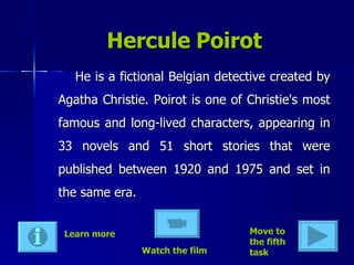 Famous Detectives | PPT