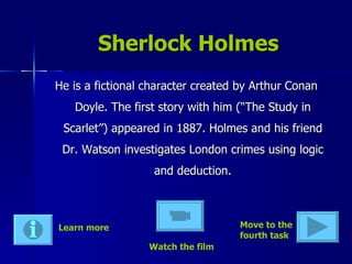 Famous Detectives | PPT | Crime