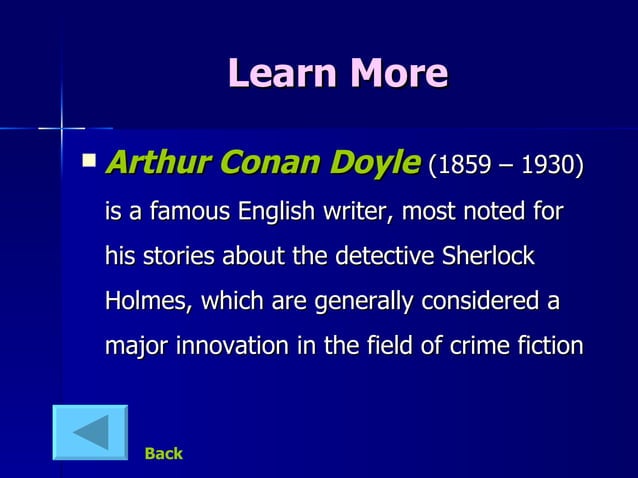 Famous Detectives | PPT