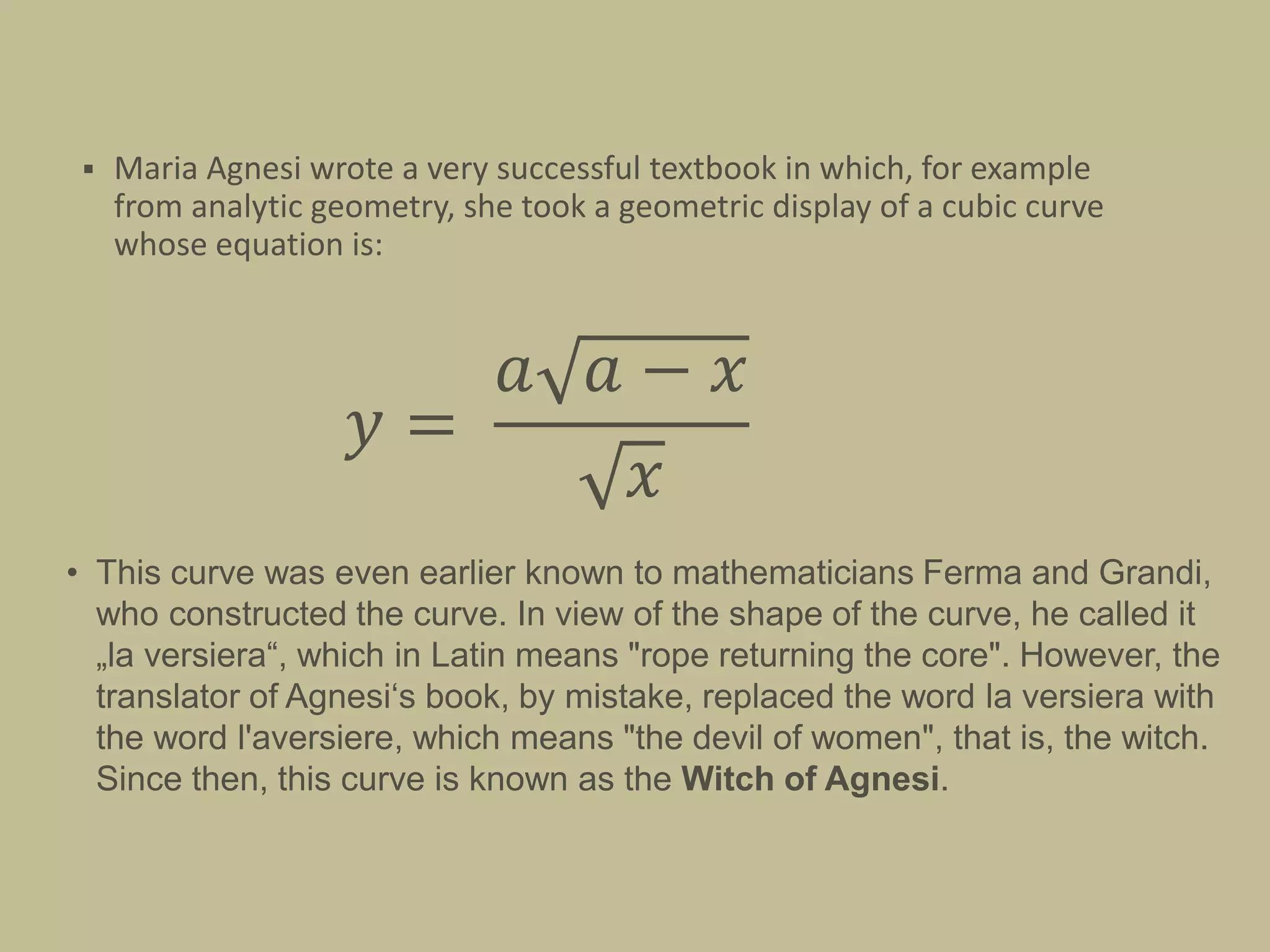 Famous female matematicians | PPT