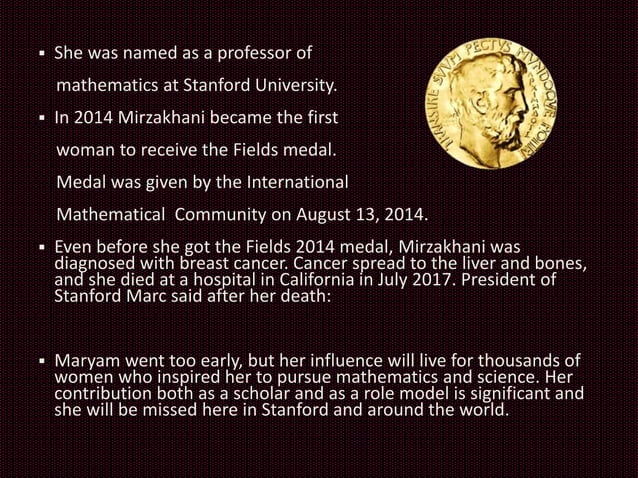 Famous female matematicians | PPT