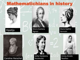 Famous female matematicians | PPT