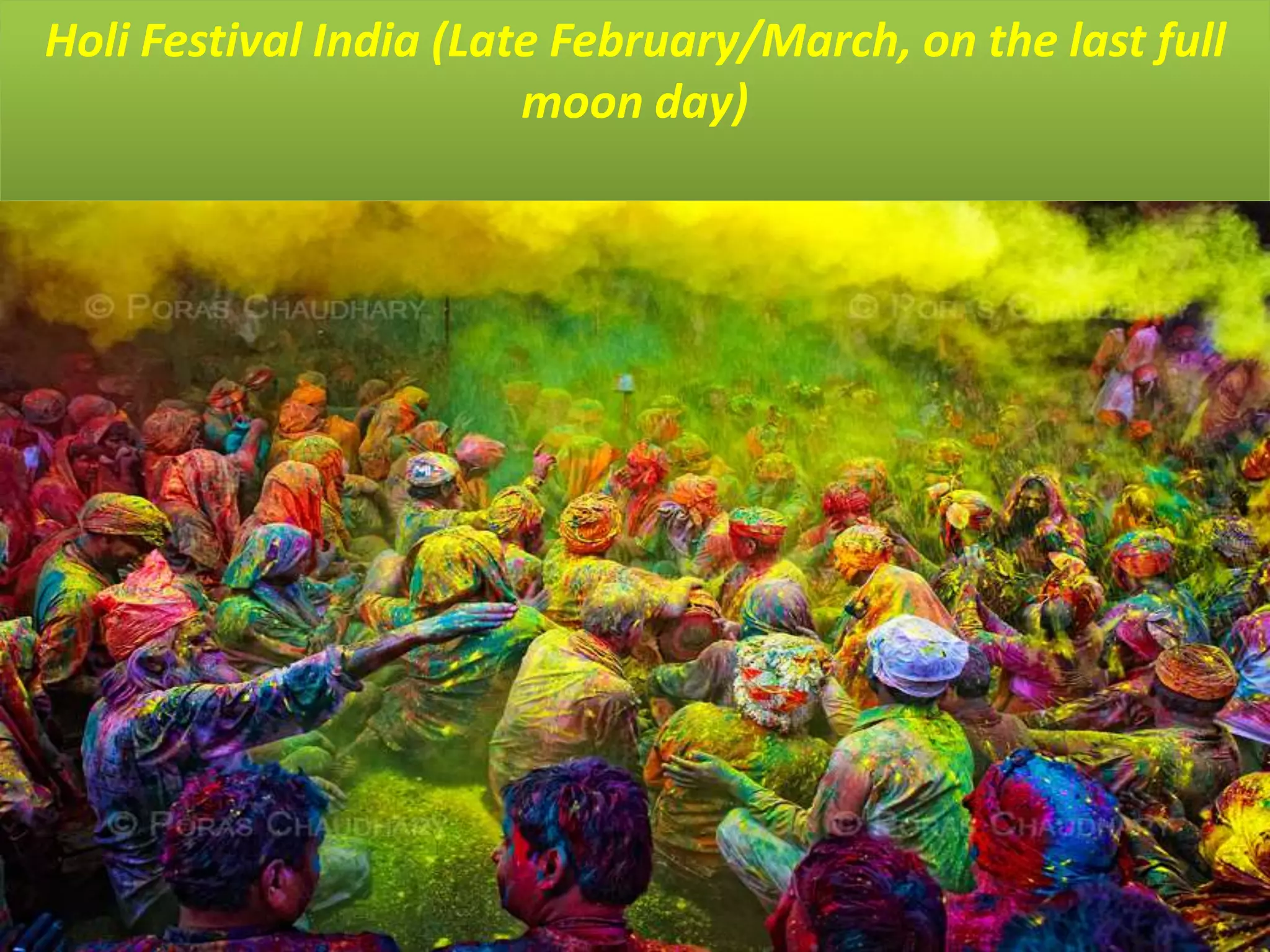 Famous festivals of the world | PPTX