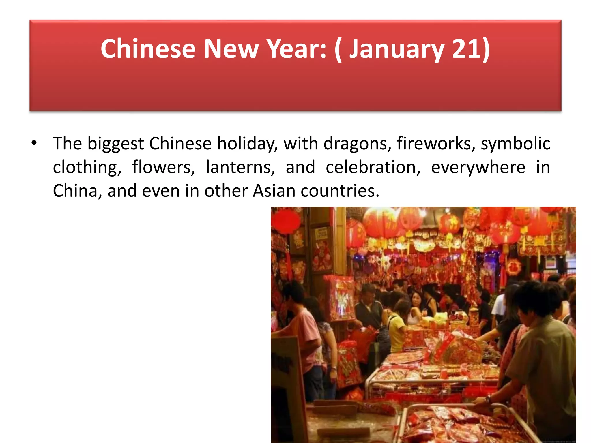 Famous festivals of the world | PPTX