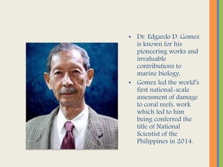 Famous filipinos in the field of science | PPTX