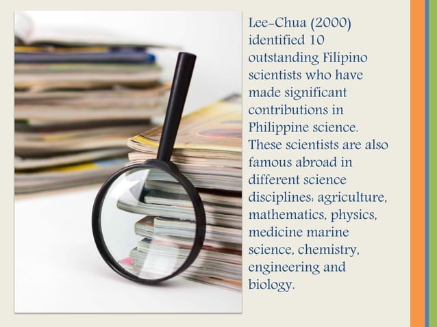 Famous filipinos in the field of science | PPTX