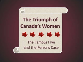 Famous Five Redux | PPTX