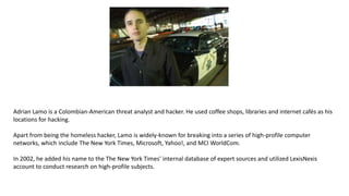 Famous hackers | PPT