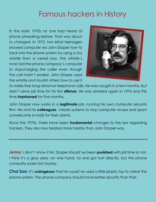Famous hackers in history | PDF