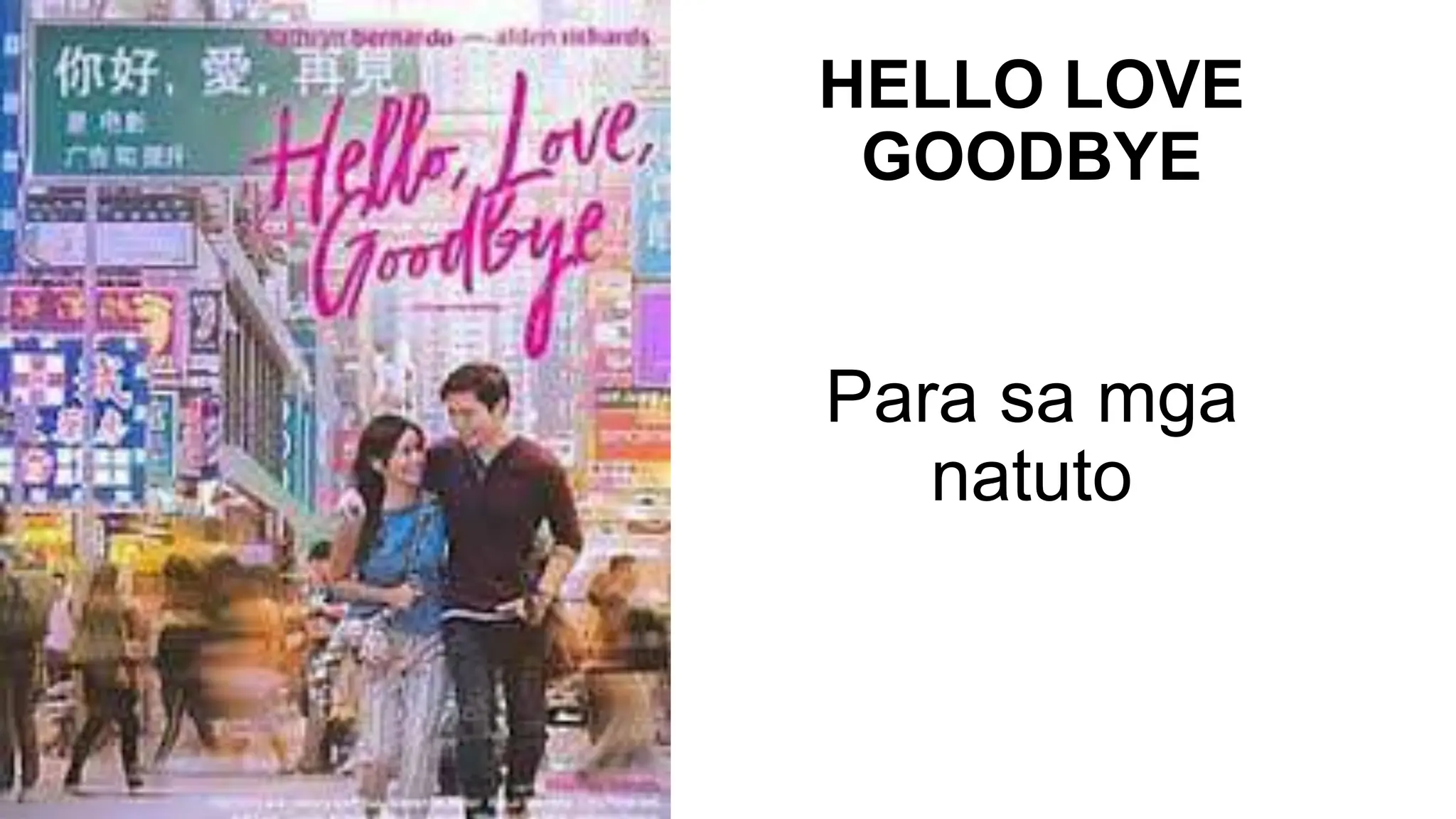 Famous hugot lines in Filipinoooooo.pptx