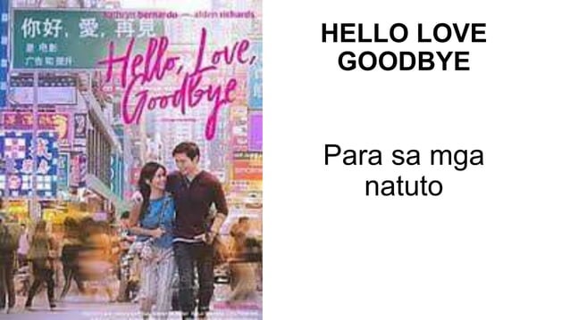 Famous hugot lines in Filipinoooooo.pptx