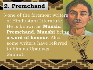 Famous indian Writers | PPTX