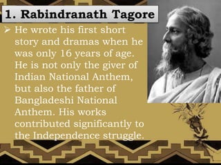 Famous indian Writers | PPTX