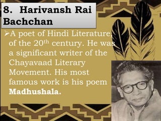 Famous indian Writers | PPTX