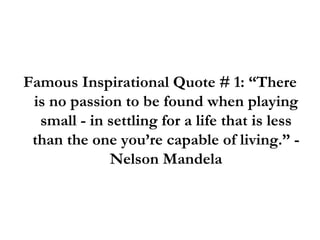 Famous Inspirational Quotes That Boost Our Motivation To Succeed | PPT