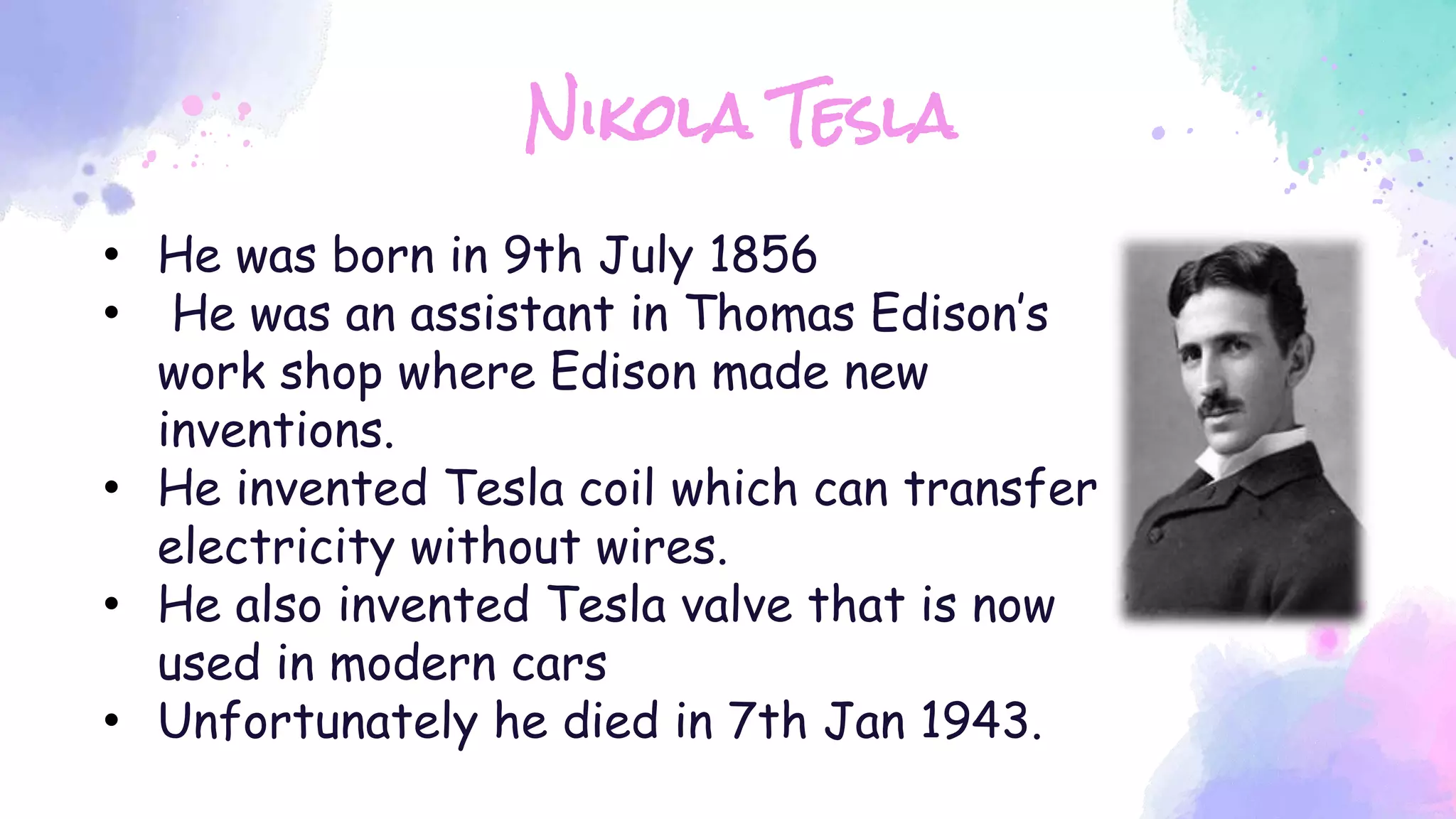 famous inventors and artists.pptx | Arts and Crafts | Hobbies & Interests