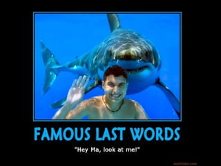 Famous last words | PPS