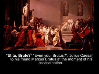 Famous last words | PPS