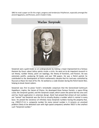 Famous mathematicians | DOCX