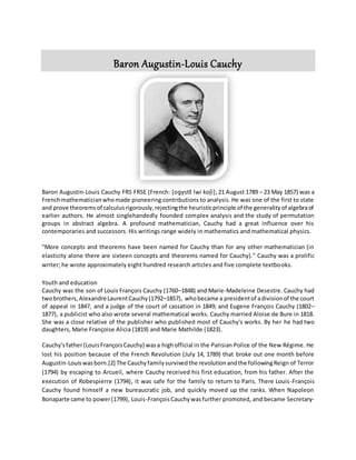 Famous mathematicians | DOCX