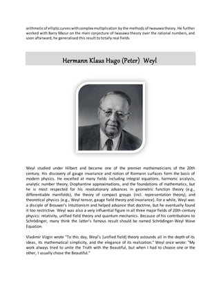 Famous mathematicians | DOCX